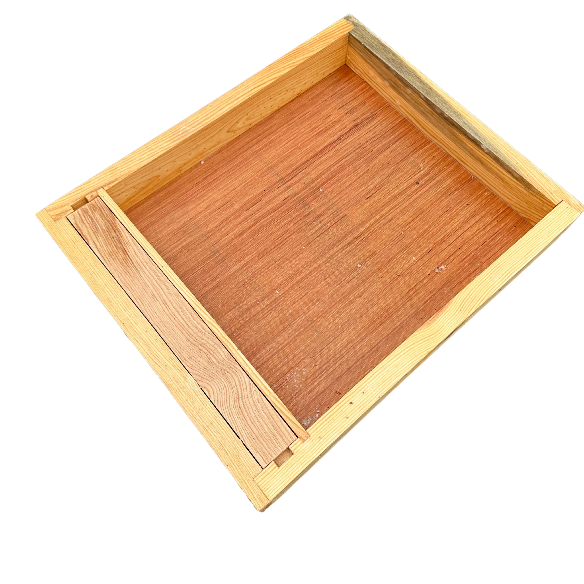 Ashforth Style Waxed Top Wooden Feeder Langstroth 10 Frame - 8 Litres