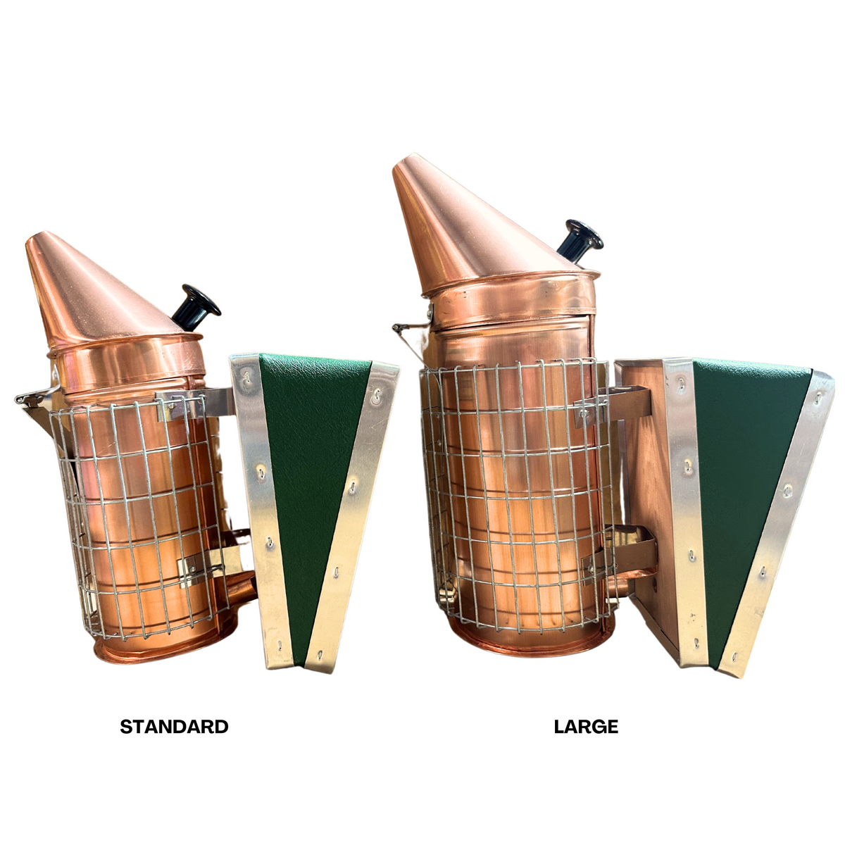 Copper Smoker with Guard | Beekeeping Smoker | Bee Smoker UK – Gwenyn ...
