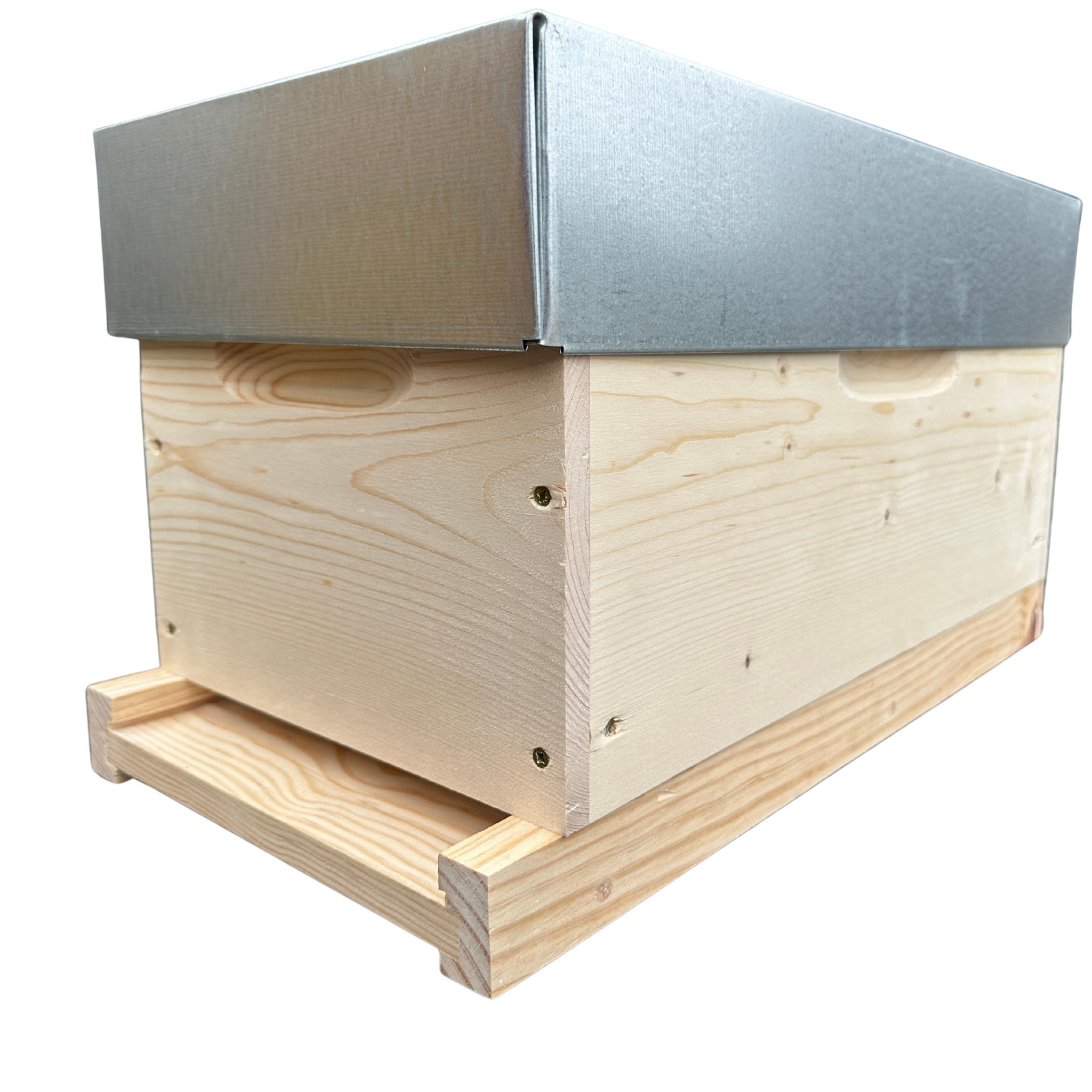 6 Frame Langstroth Assembled Wooden Nuc With Galvanised Roof ...