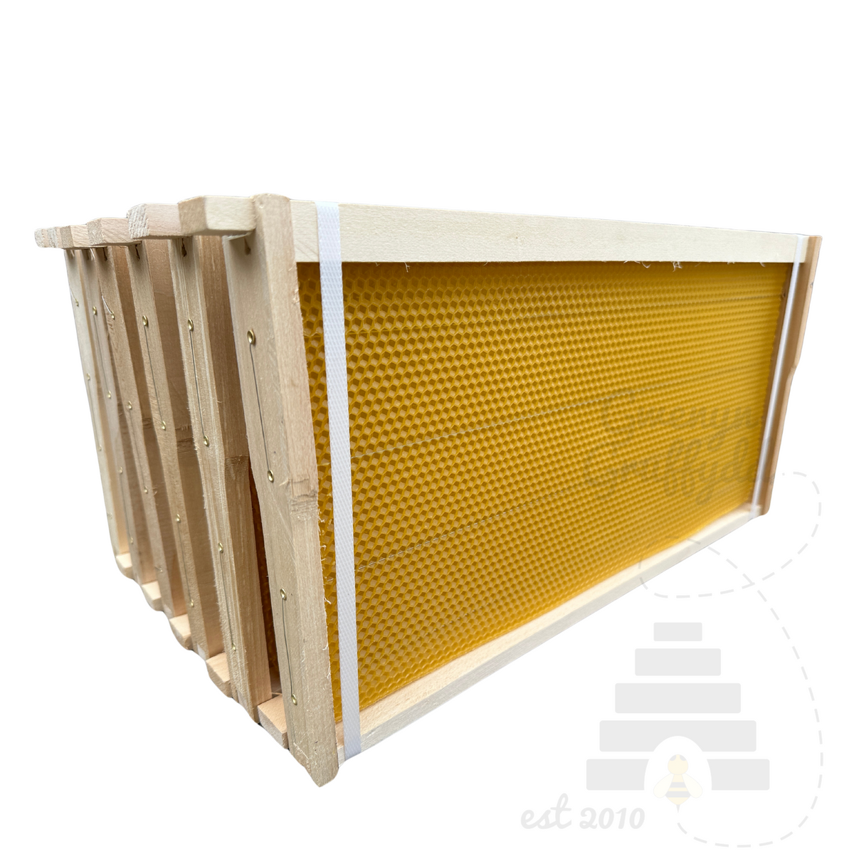 Assembled Langstroth Frames & Foundation | Deep Langstroth Wooden Frames