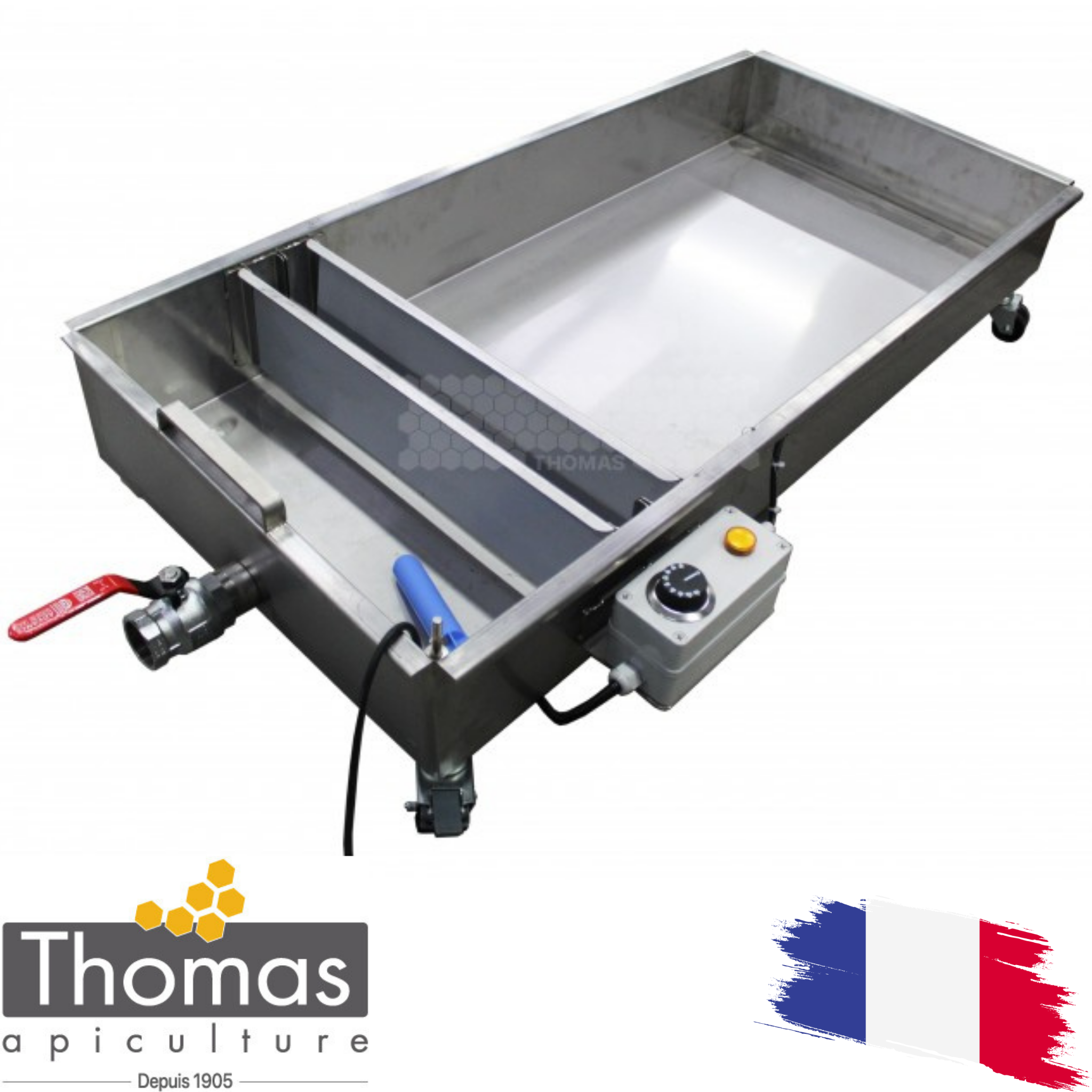 Heated Honey Sump by Thomas Apiculture – Gwenyn Gruffydd Ltd
