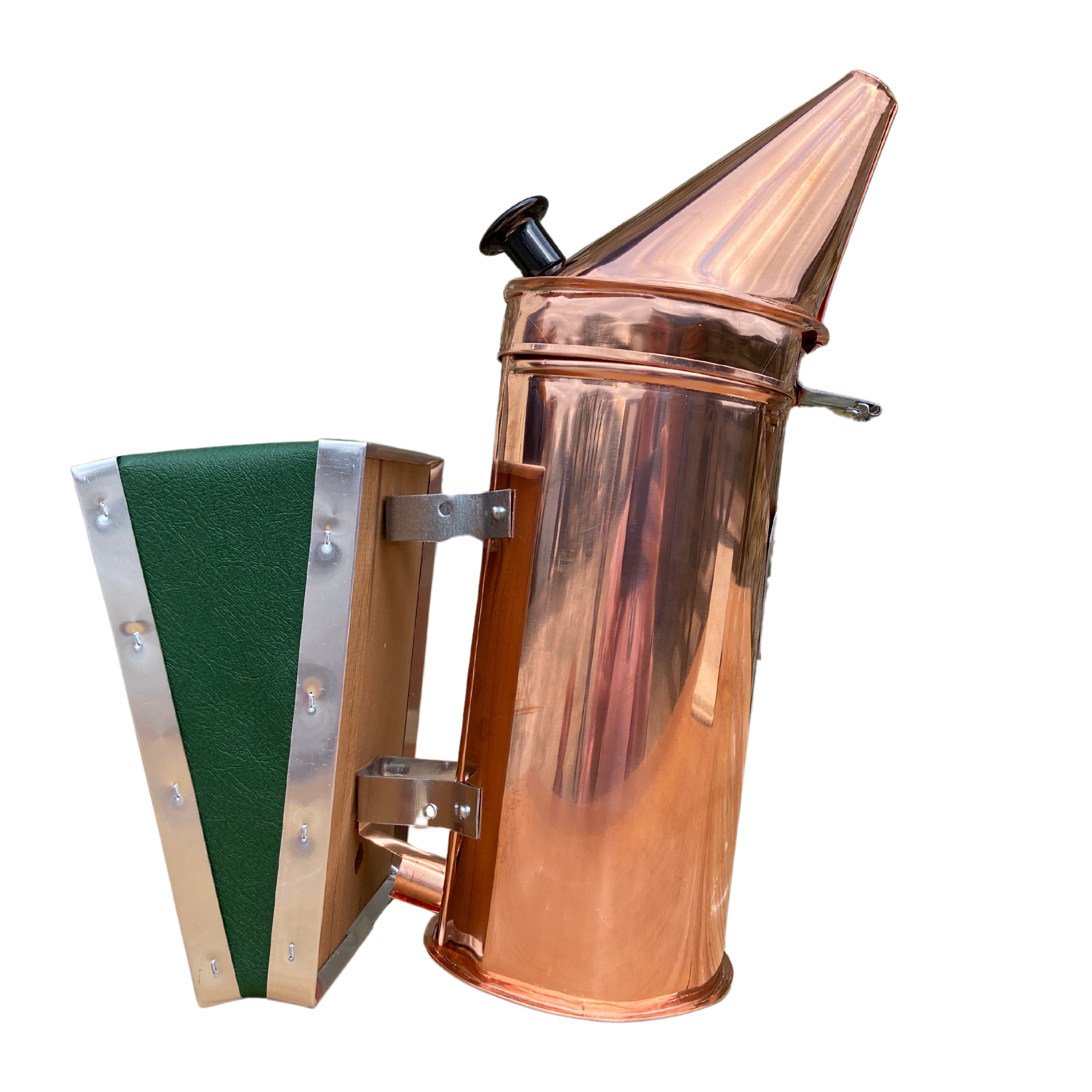 Copper Smoker with Guard | Beekeeping Smoker | Bee Smoker UK – Gwenyn ...