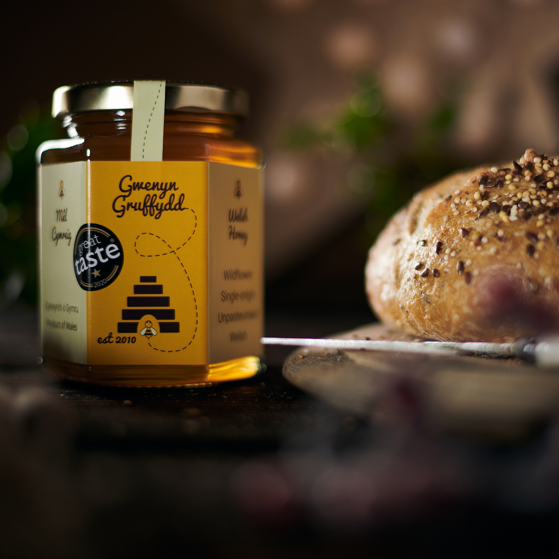 Welsh Wildflower Honey 227g | Buy Pure Local Welsh Honey – Gwenyn ...
