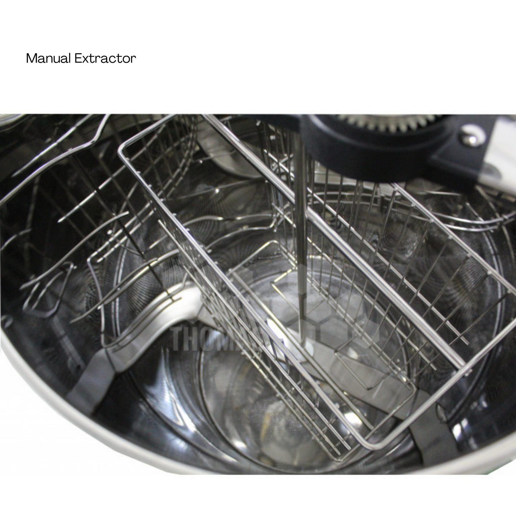 4 Frame Manual Honey Extractor & 50kg Settling Tank Bundle | Langstroth ...